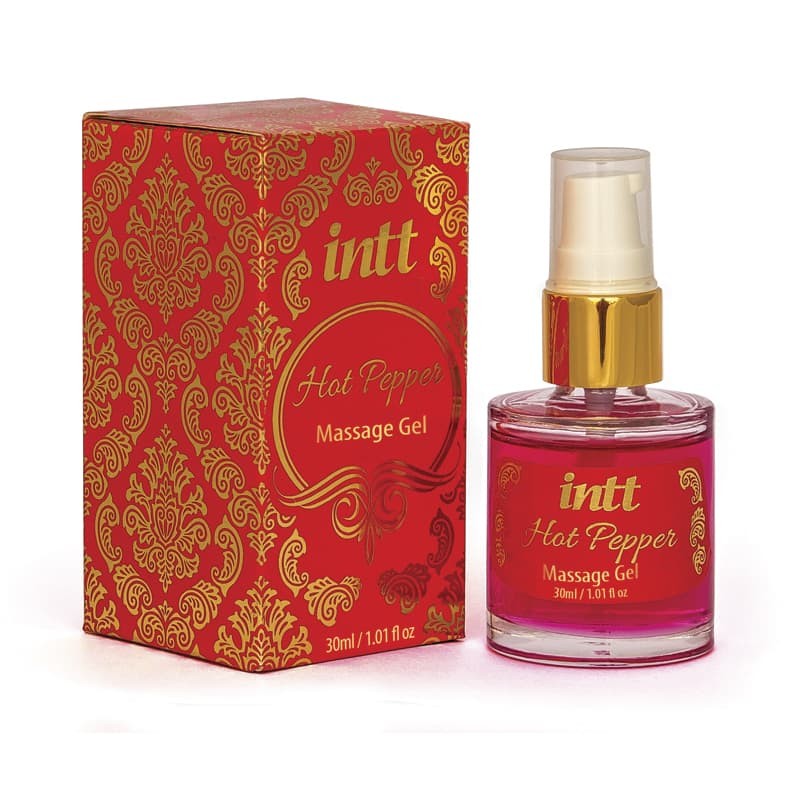 Hot Pepper Excitante Unissex Beijável Intt Cosméticos Hot Pepper